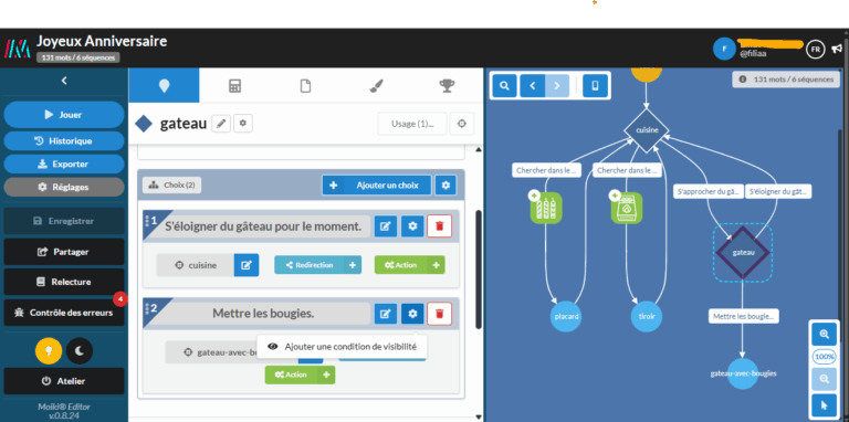 Tutoriel : Démarrer avec Moiki – Fiction-interactive.fr